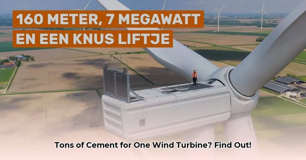 How Many Tons of Cement are Needed for One Wind Turbine Foundation ...