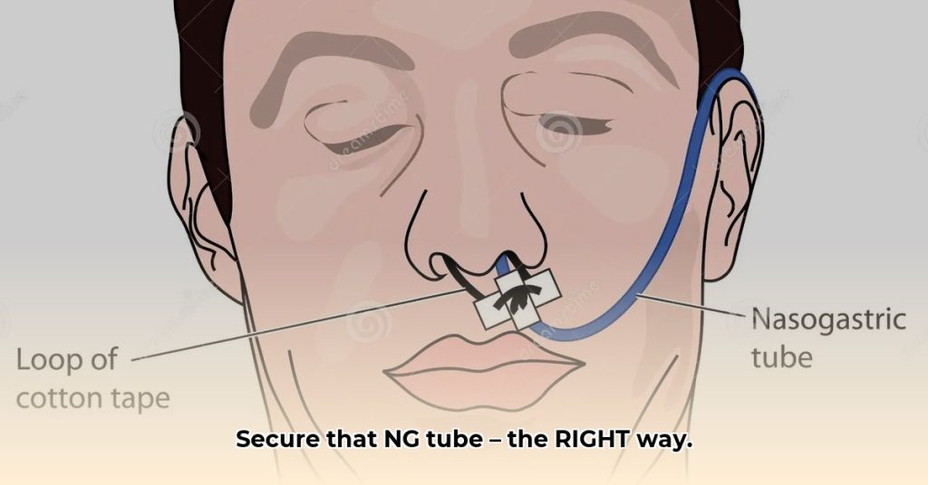 How to Use a Nasal Bridle for NG Tube Securement - The Green Grid