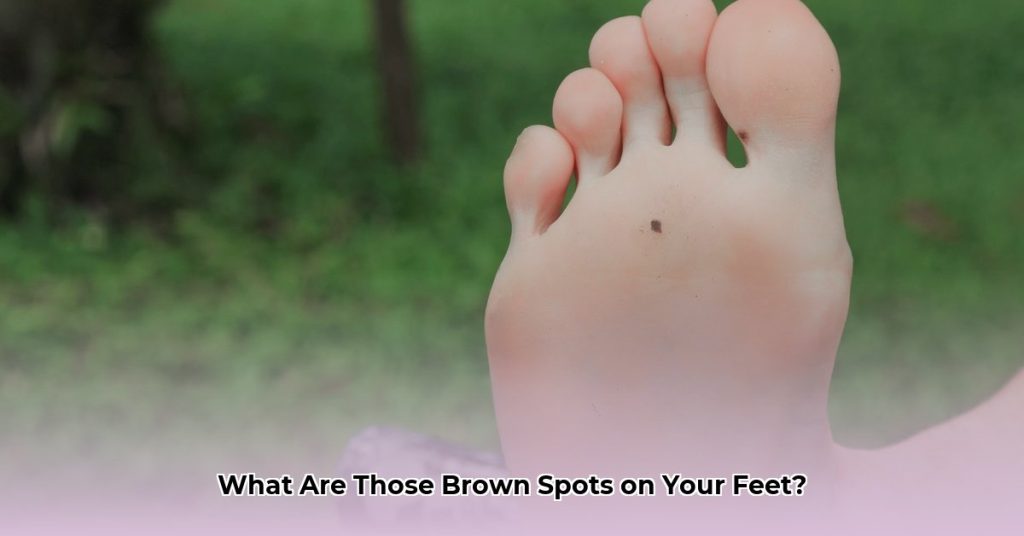 Brown Spots on the Bottom of Feet: Causes, Pictures & When to See a ...