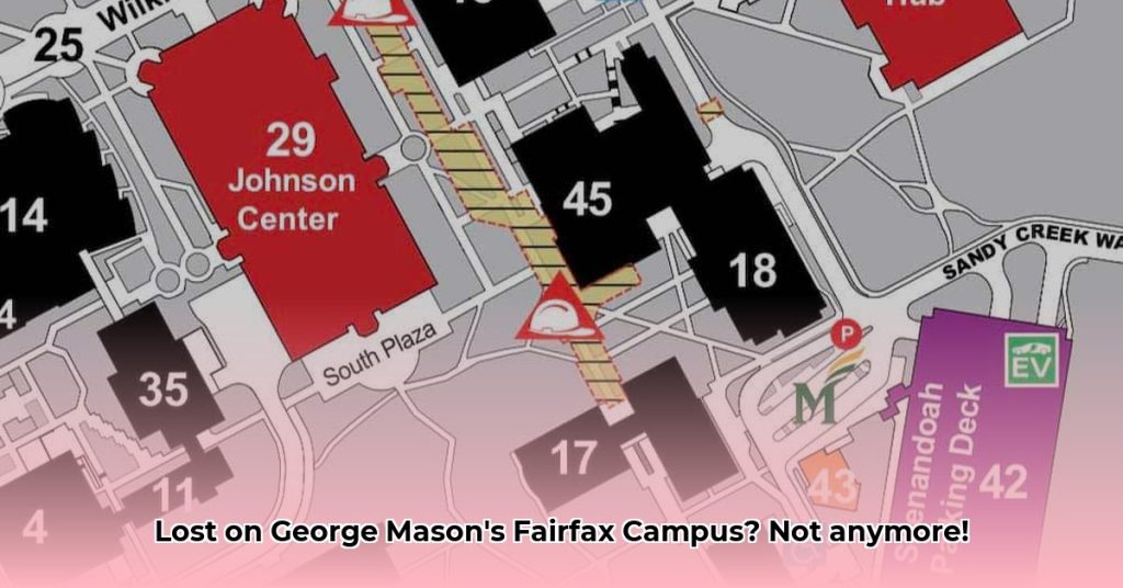 George Mason University Fairfax Campus Map - The Green Grid