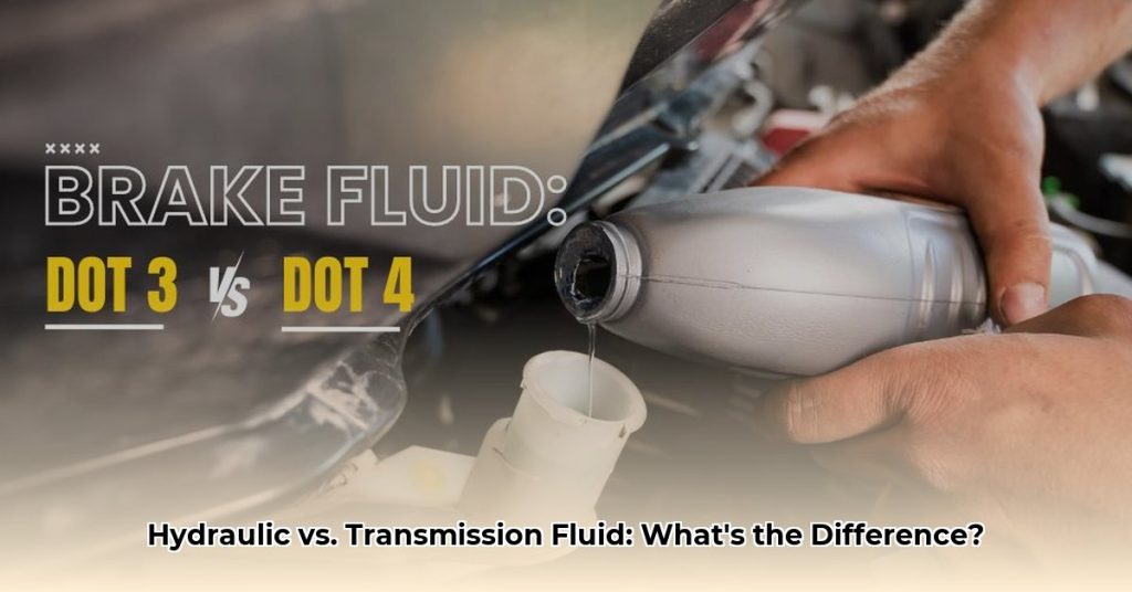Hydraulic Fluid vs. Transmission Fluid: Understanding the Critical ...