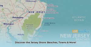 Interactive Map of the Jersey Shore, New Jersey: Beaches, Towns ...