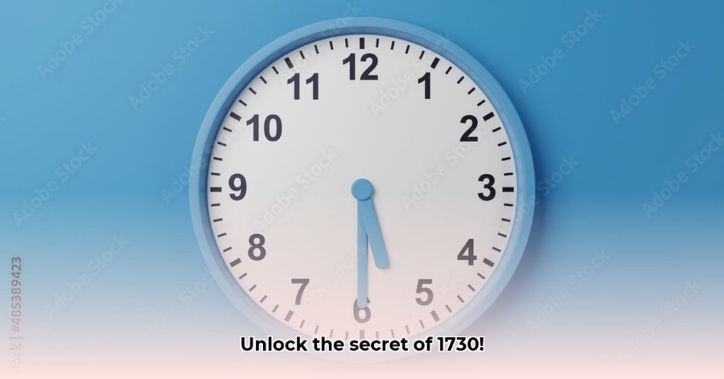 What time is 1730? Convert Military Time in Seconds - The Green Grid